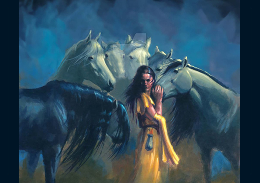 God Horse | Red Mare Goddess | LA POLO